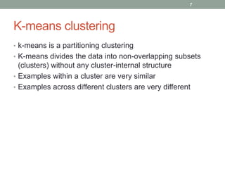 Unsupervised learning (clustering) | PPT