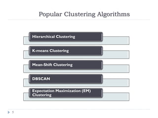 Unsupervised learning clustering | PDF
