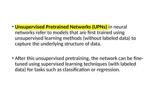 UNSUPERVISED NEURAL.pptx UNSUPERVISED PPT | PPT