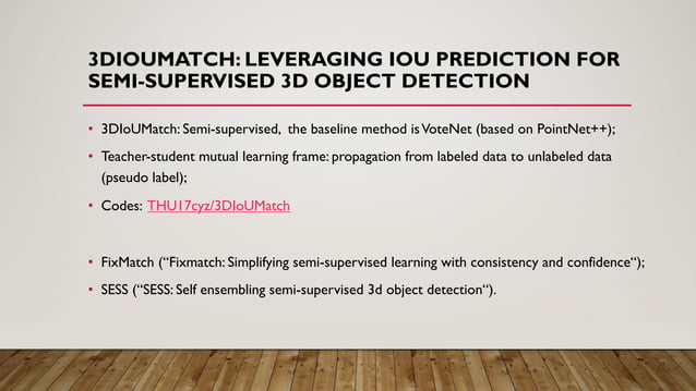 Unsupervised Semi Supervised Object Detection Ppt