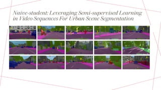 Unsupervised semisupervised semantic or instance segmentation | PPT
