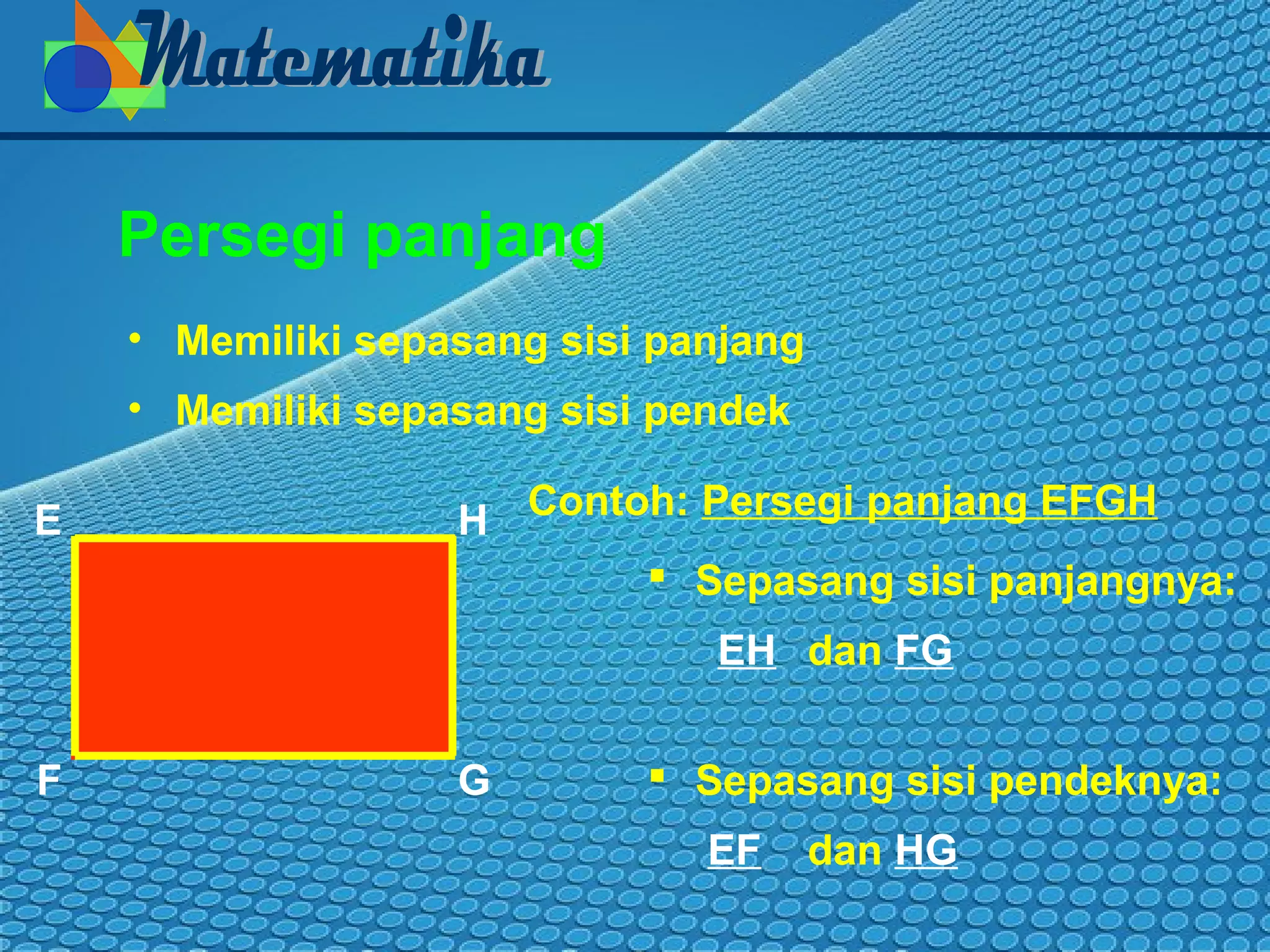 Unsur unsur bangun datar sederhana | PPT