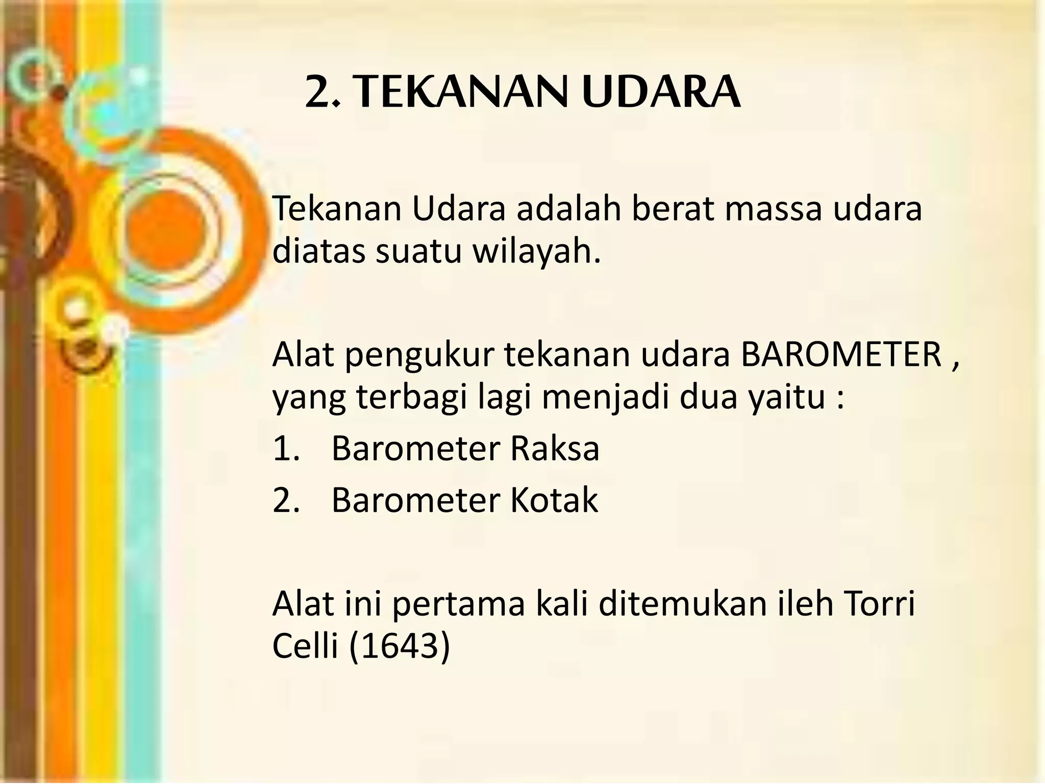 Unsur unsur cuaca & iklim geografi | PPTX