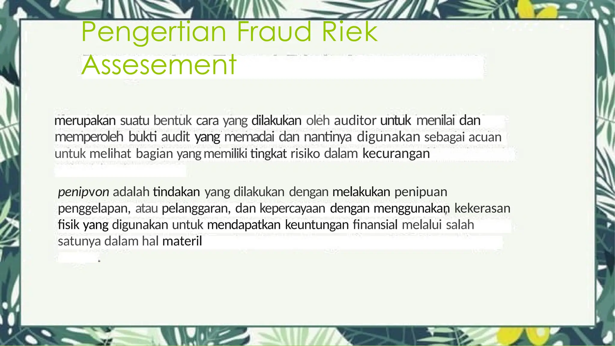 Dari bagan uniform occupational fraud classification system (AFCE ...
