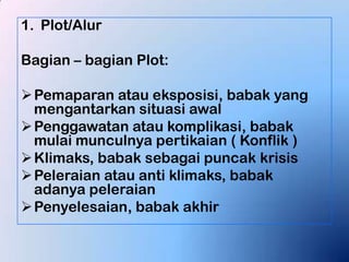 Unsur unsur intrinsik karya sastra | PPTX