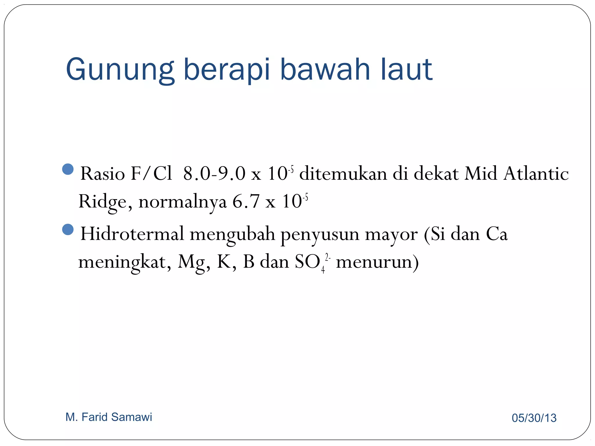 Unsur unsur mayor-air_laut | PPT