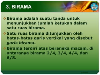 Unsur unsur musik tradisional | PPTX