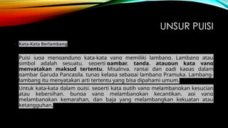 UNSUR-UNSUR PEMBANGUN PUISI KELAS 10.pptx