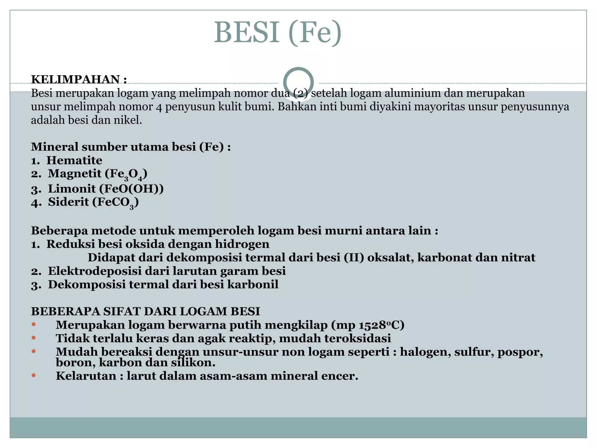 Unsur Unsur Transisi | PPT