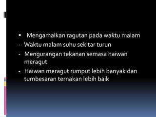 Faktor yang mempengaruhi tumbesaran haiwan peliharaan | PPTX