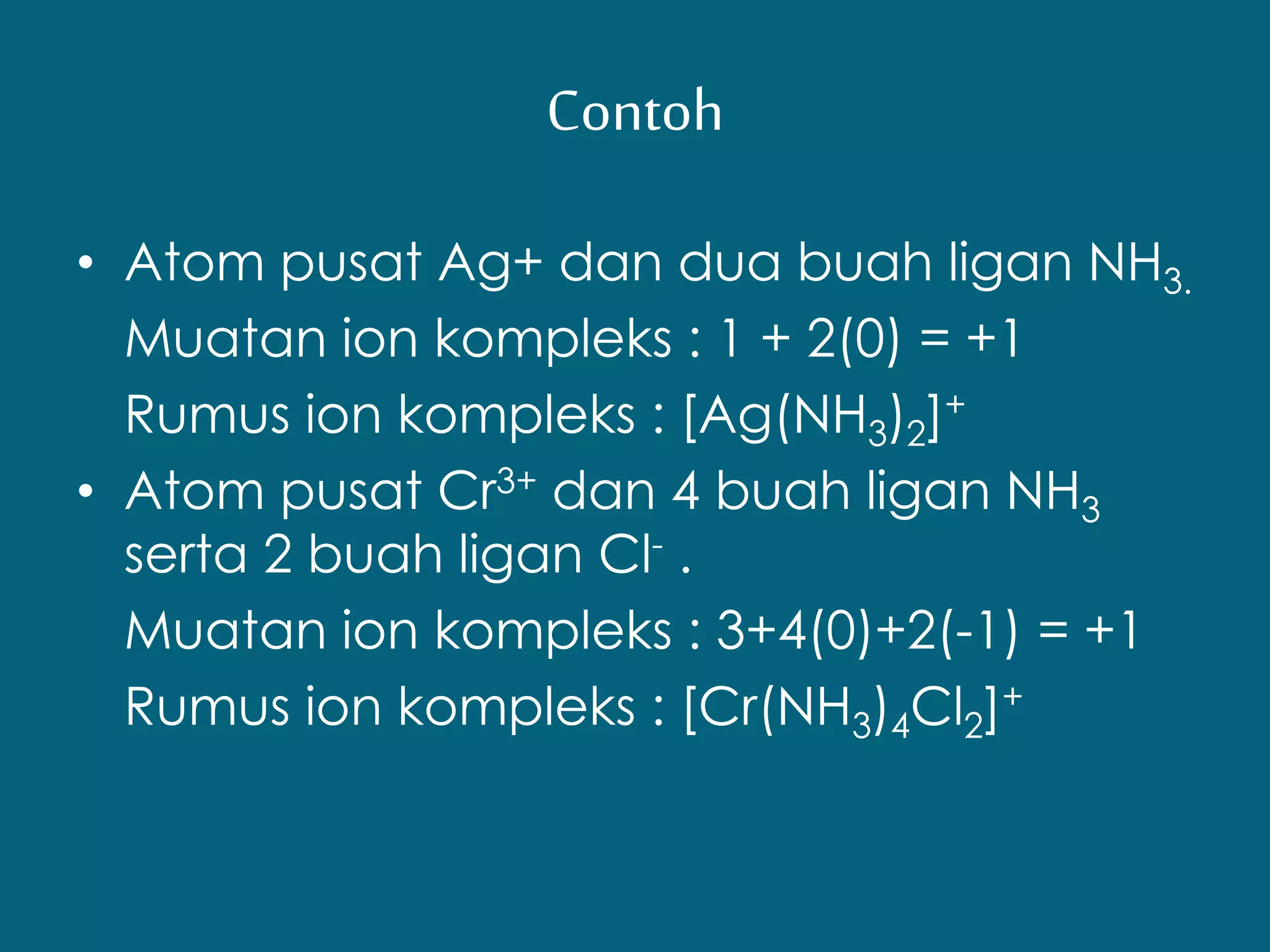 Kimia Unsur (Gas Mulia dan Ion Kompleks) ppt | PPTX