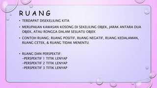 Asas Seni Reka Secara Perbandingan I | PPTX