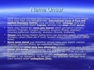 Unsur_senyawa_dan_campuran dalam ipa smp | PPT