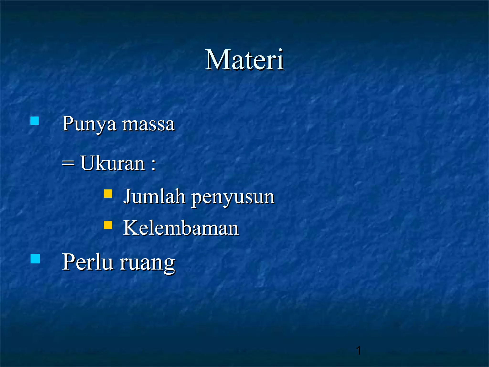 Unsur senyawa dan campuran | PPT