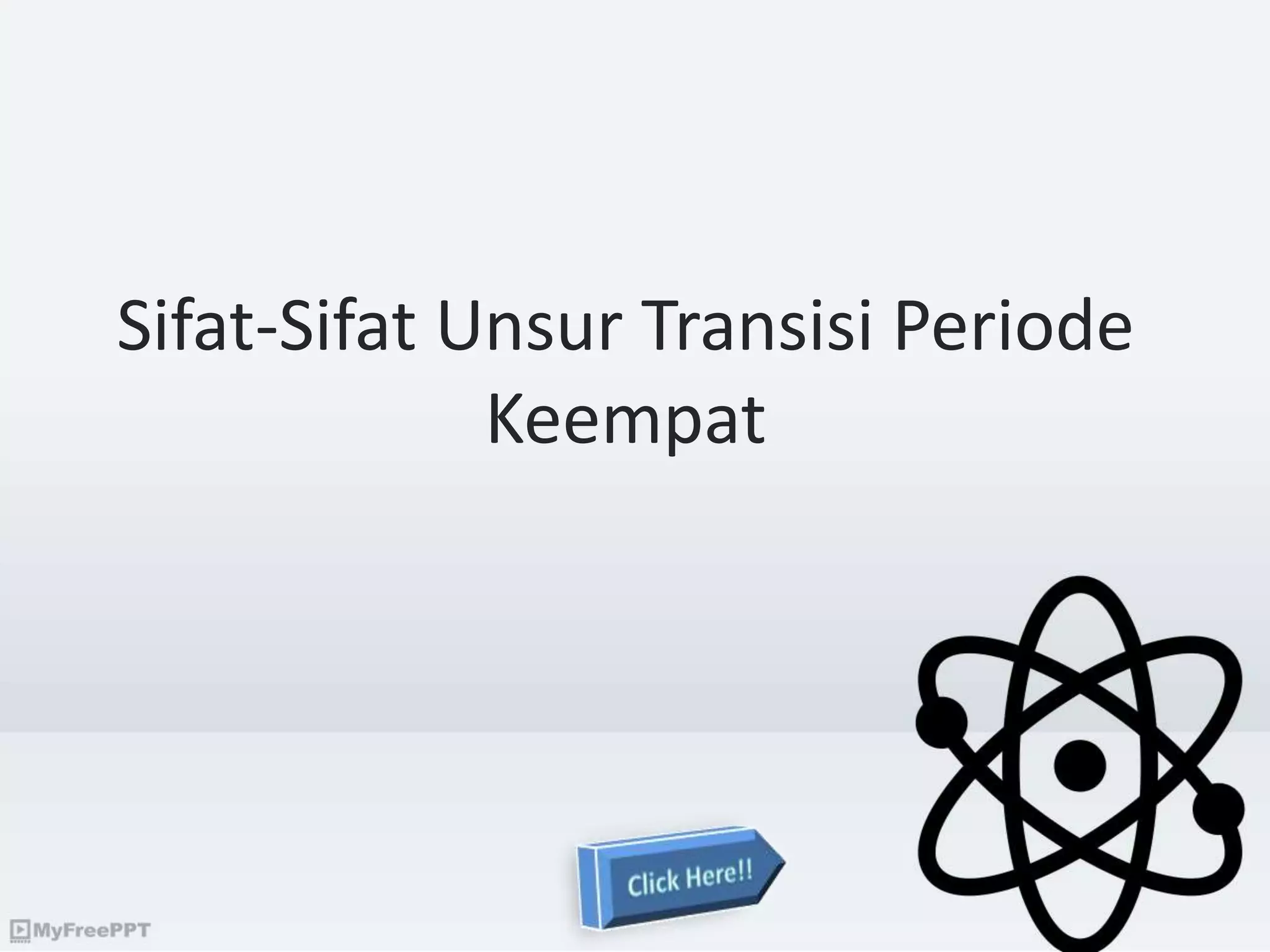 Unsur Transisi Periode 4 | PPTX