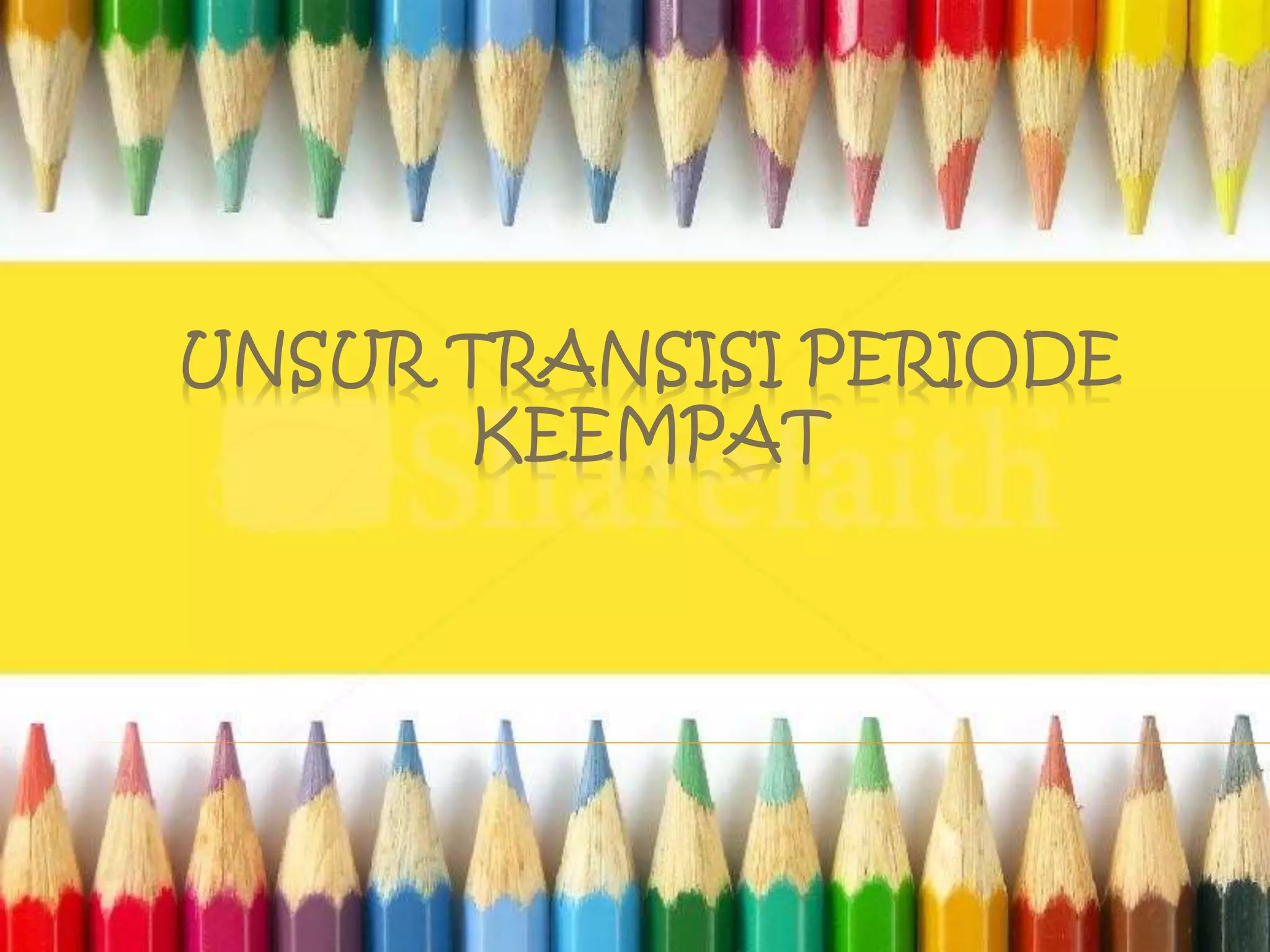 Unsur transisi periode keempat | PPTX