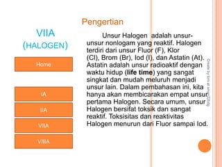 Unsur unsur golongan utama | PPTX