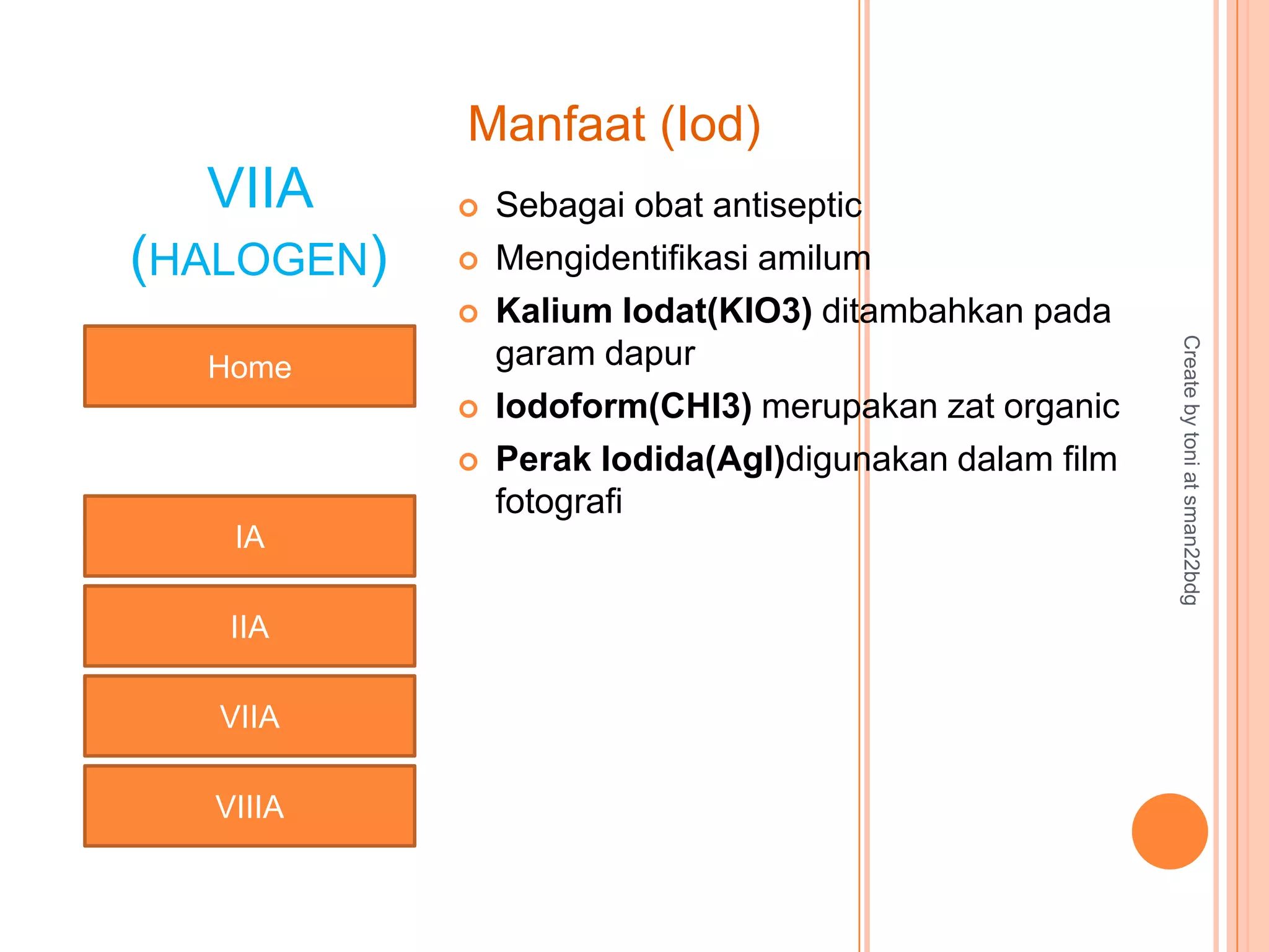 Unsur unsur golongan utama | PPTX