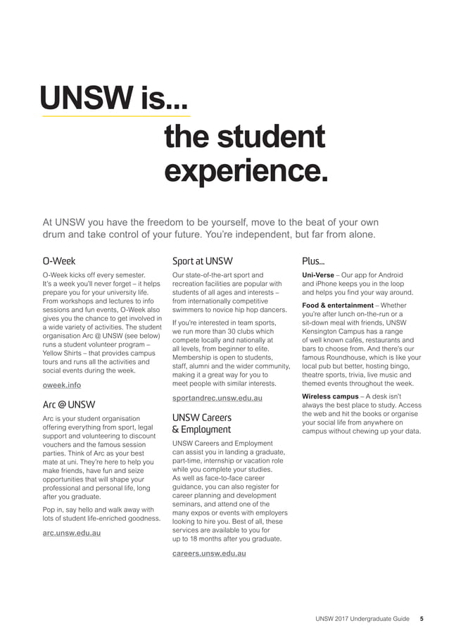 UNSW - Australia's Global University | PDF