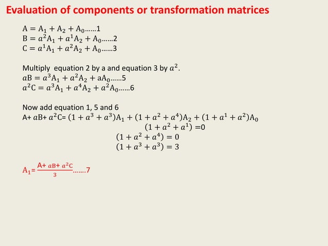 Unsymmetrical Fault Analysis | PPTX | Physics | Science