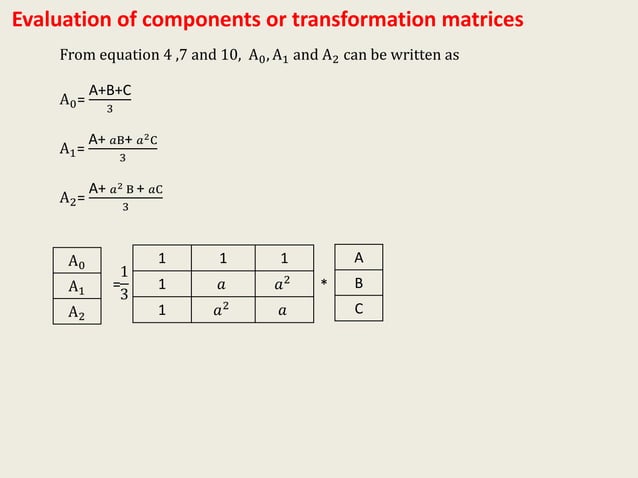 Unsymmetrical Fault Analysis | PPTX | Physics | Science