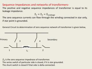 Unsymmetrical Fault Analysis | PPTX