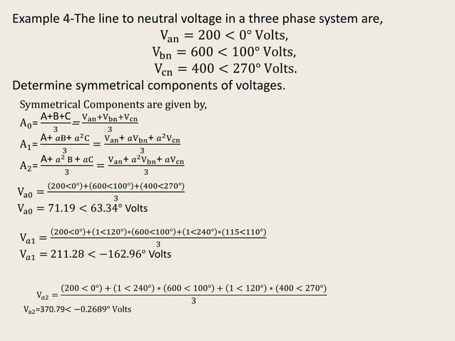 Unsymmetrical Fault Analysis | PPTX | Physics | Science