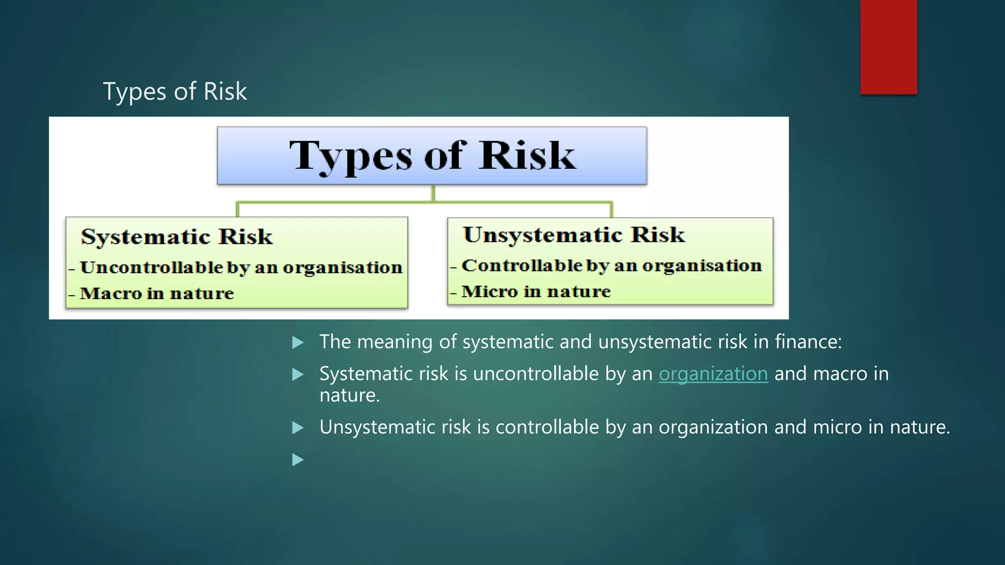 Unsystematic risk | PPTX