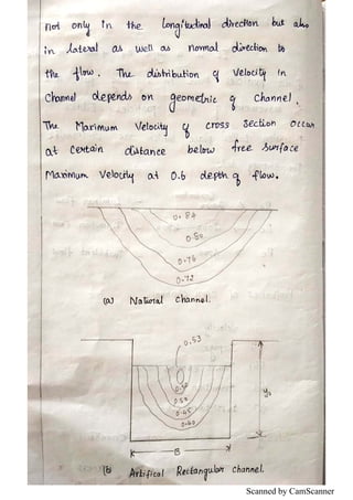 CE6403 APPLIED HYDRAULIC ENGINEERING UNIT I UNIFORM FLOW | PDF