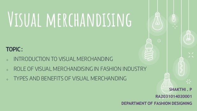 visual merchandising | PPTX
