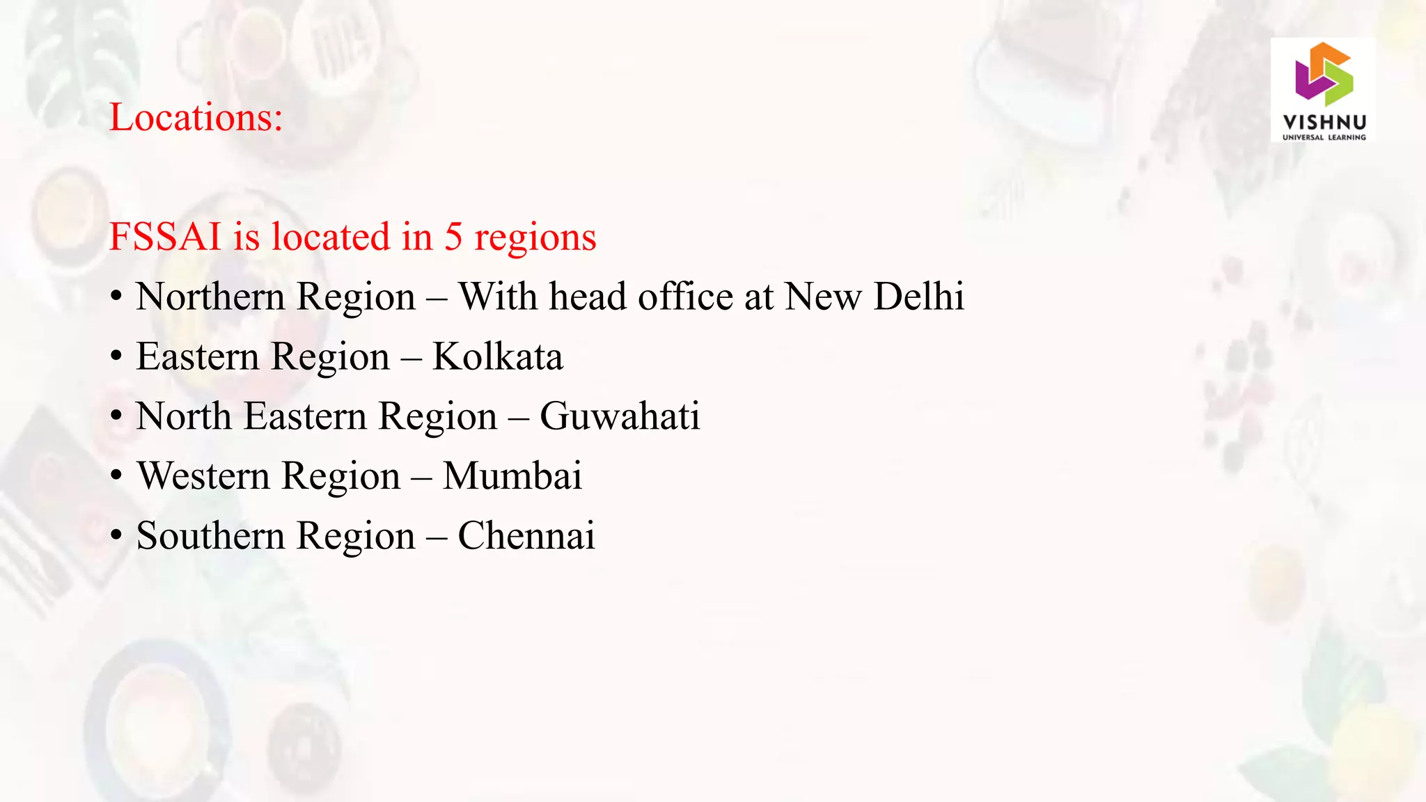 FSS and FSSAI Act | PPTX