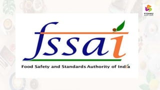 FSS and FSSAI Act | PPTX