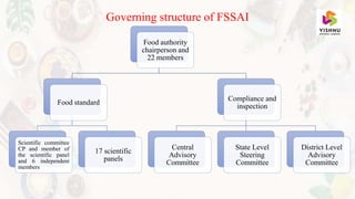 FSS and FSSAI Act | PPTX