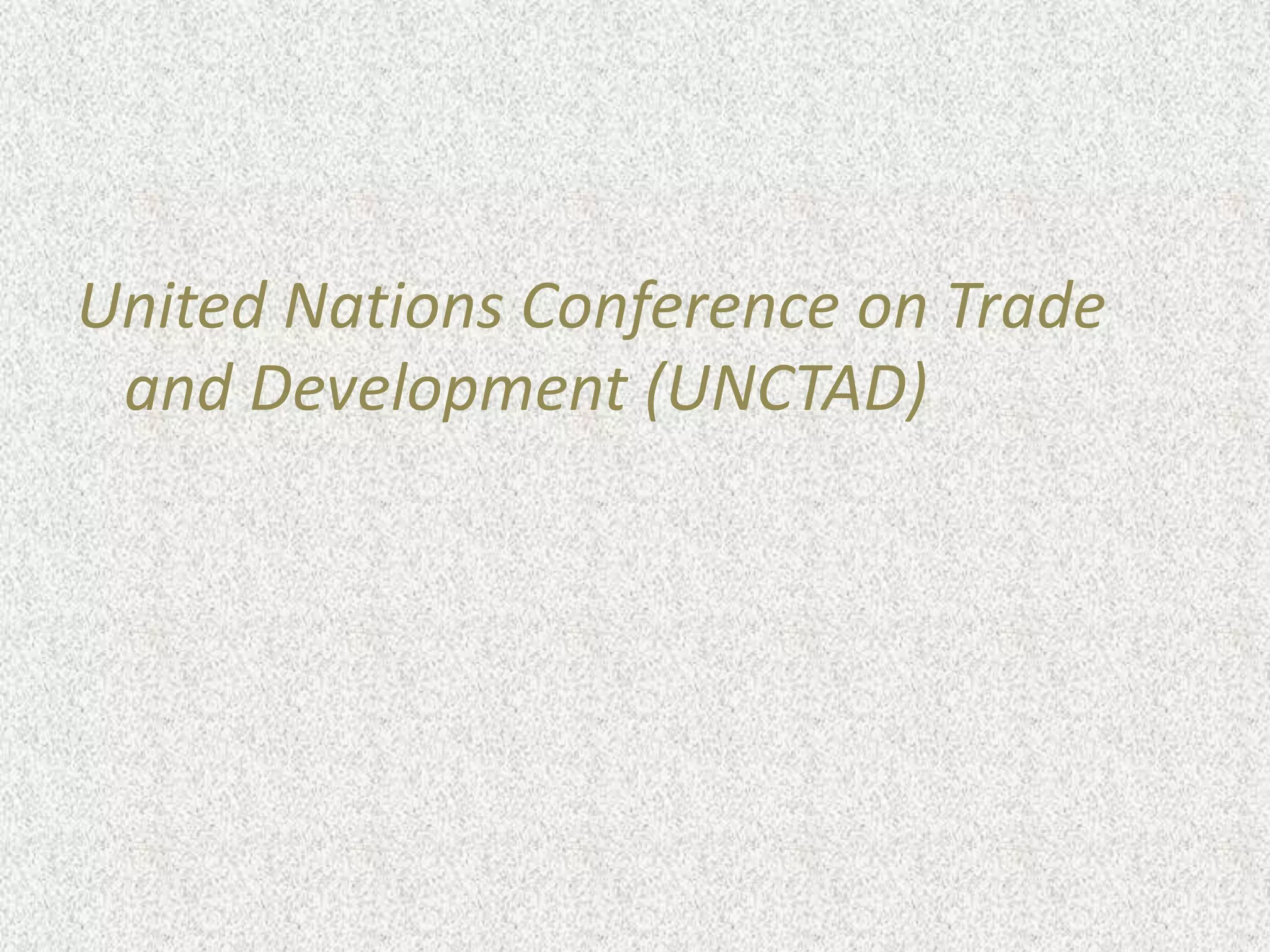 UNCTAD | PPT