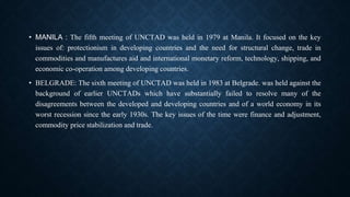 PowerPoint ppt on UNCTAD, IMO, IAPH | PPTX