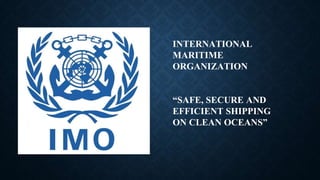 PowerPoint ppt on UNCTAD, IMO, IAPH | PPTX