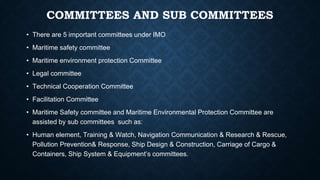 PowerPoint ppt on UNCTAD, IMO, IAPH | PPTX