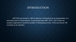 PowerPoint ppt on UNCTAD, IMO, IAPH | PPTX