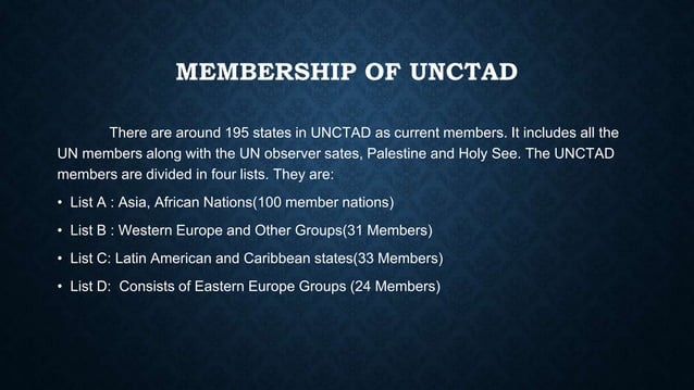 PowerPoint ppt on UNCTAD, IMO, IAPH | PPT