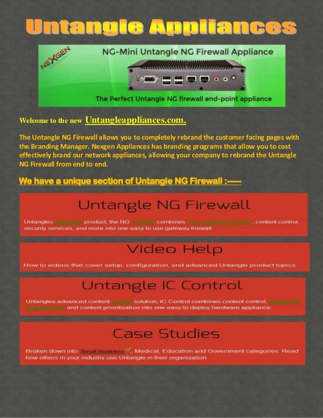 Configure untangle firewall - sexjawer