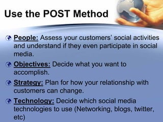 Untangling The Social Media Web | PPT