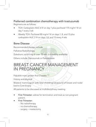 Unth breast cancer management protocol | PDF
