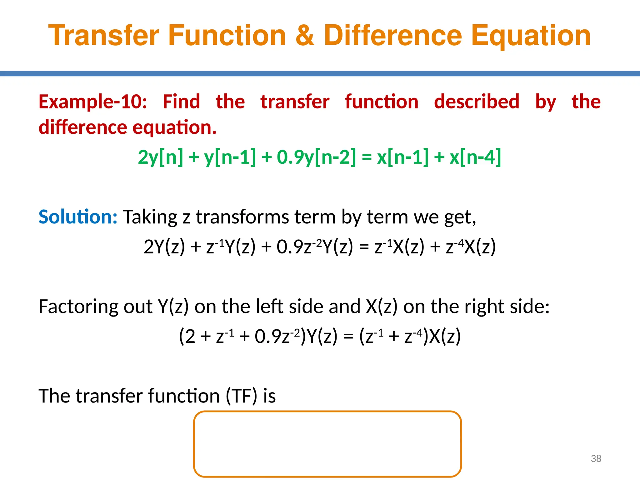 unit- 1 z transform-ppt detail study an | PPTX