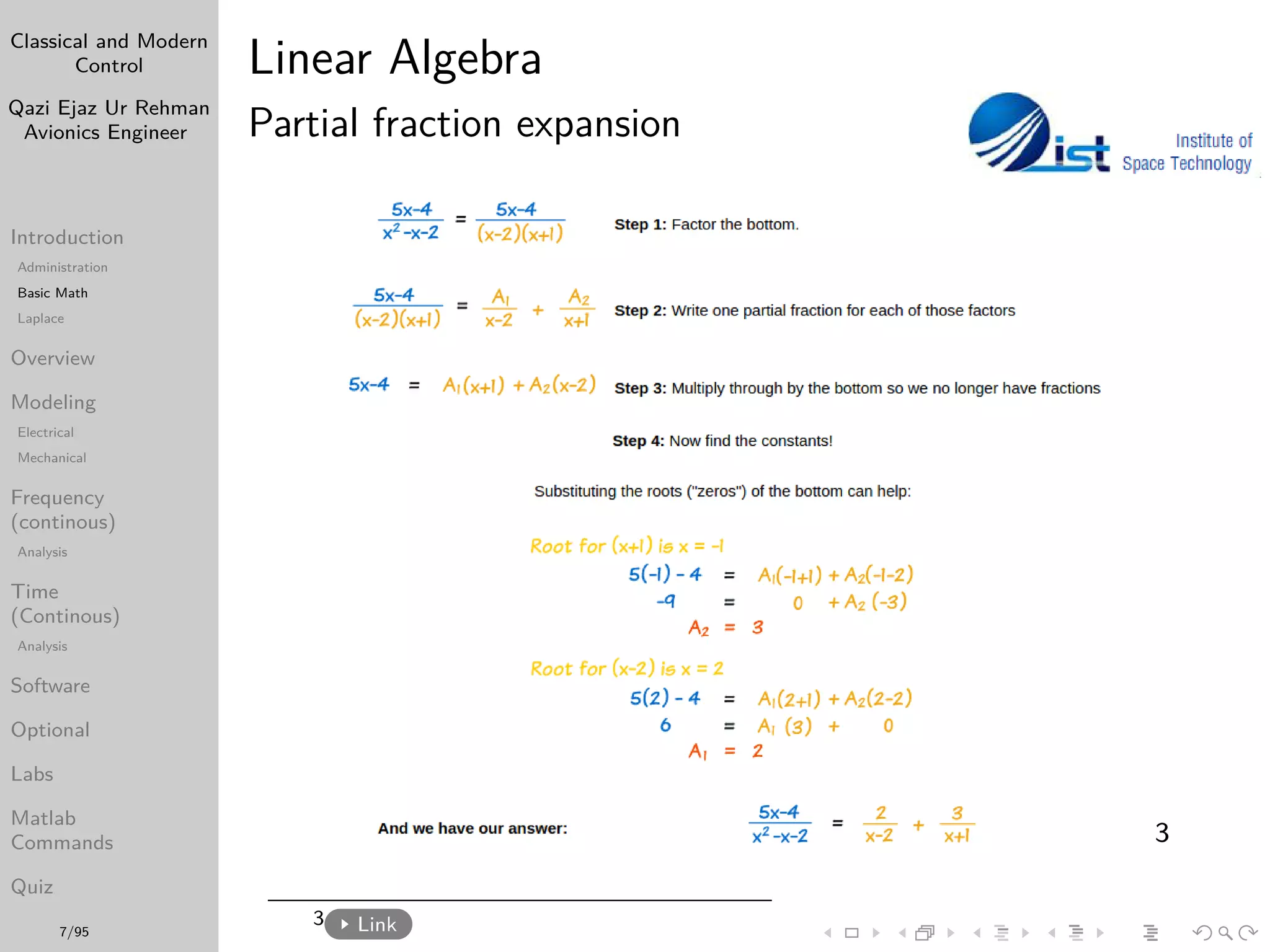 Classical and Modern Control Theory | PDF