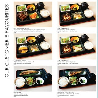 Morico Lunch Menu 2019 | PDF
