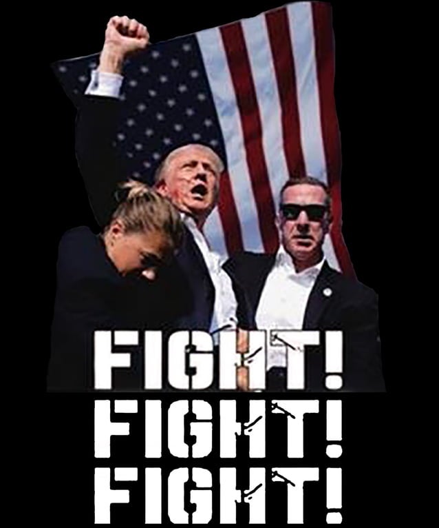 Trump FIGHT FIGHT FIGHT T shirts sweatshirt | PDF