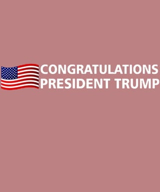 Congratulations President Trump t shirts | PDF