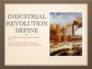 Industrial Revolution | KEY