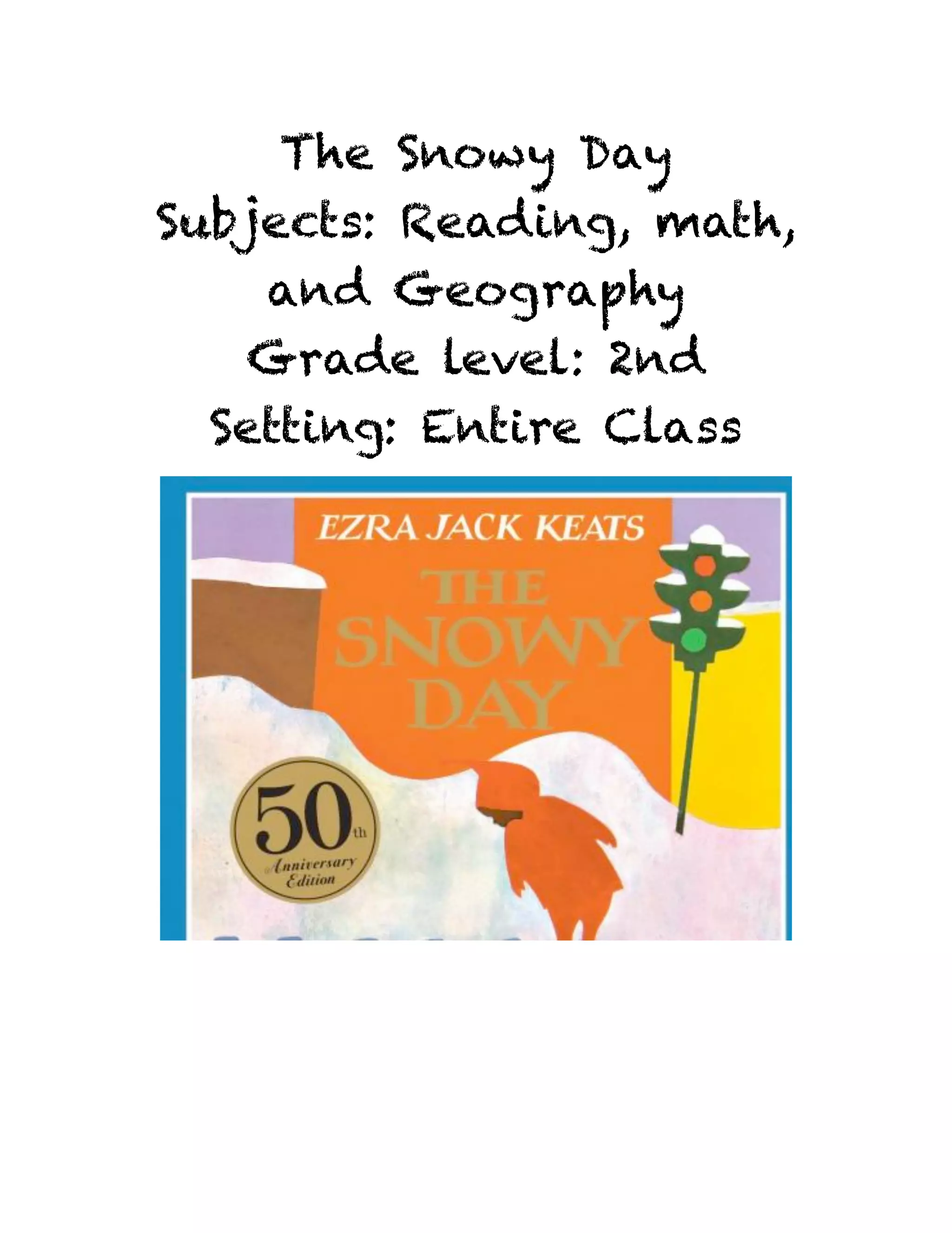 The Snowy Day | PAGES