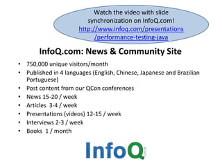 Performance Testing Java Applications | PPT